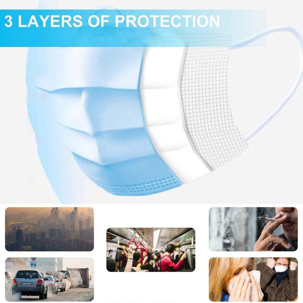 3Ply Disposable Face Mask | Surgical Medical Face Mask in Nigeria